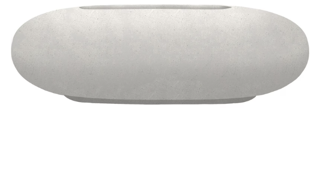 Lakeview Sawgrass Bay 56-Inch Propane Gas Fire Bowl - Ultra White ...